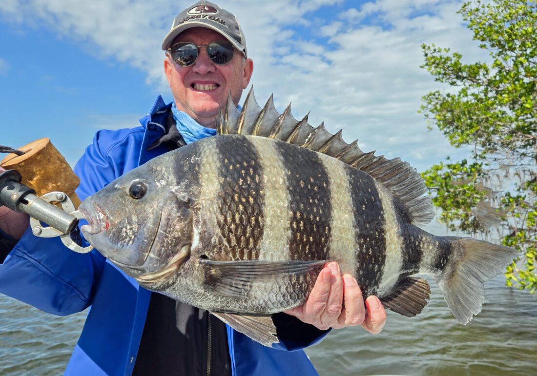 On the Water: Fishing was good after the front passes - Pineisland Eagle